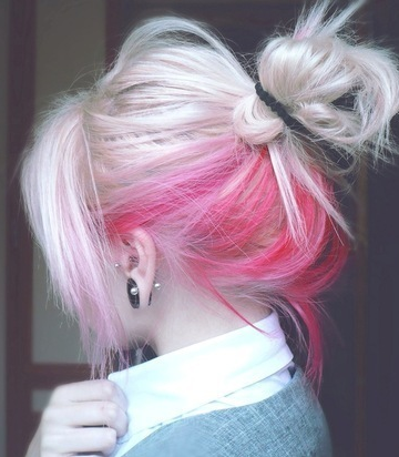 MEJORES Ideas de Mechas rosas con FOTOS